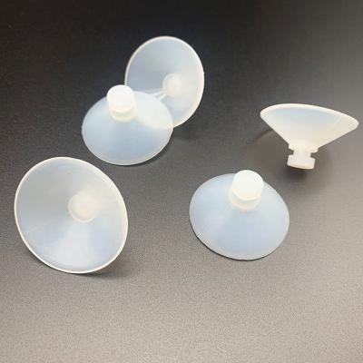 Cina Coppa di aspirazione in silicone trasparente con testa di plastica per lo stampaggio preciso in vendita