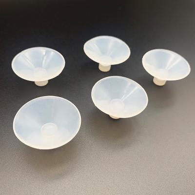 Cina Coppa di aspirazione in silicone trasparente con testa di plastica per lo stampaggio preciso in vendita