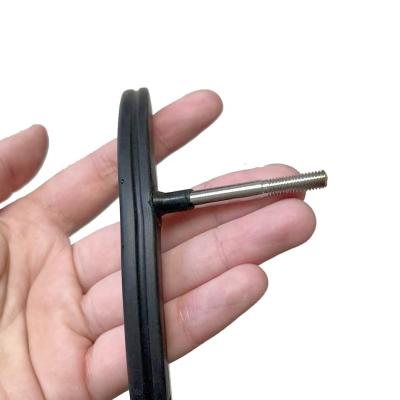 Cina Gaschetta a porte gonfiabili in gomma di silicone a tutte le dimensioni con resistenza alla temperatura di 250 °C in vendita