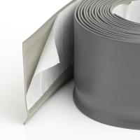 China 100mm Width Extrusion Process Rubber Baseboard Roll Vinyl Cove Base with Process for sale