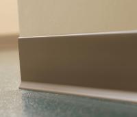 China 100mm Width Extrusion Process Rubber Baseboard Roll Vinyl Cove Base with Process for sale