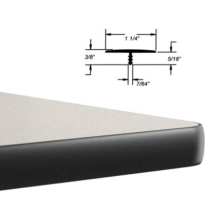 中国 すべての色の木材家具のエッジ保護用 PVCゴムT 鋳造トリム 販売のため