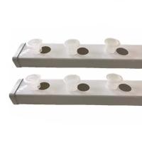 China Square Rectangle Shape Hydroponic NFT Growing System Many Sizes and Full Raw Material for sale