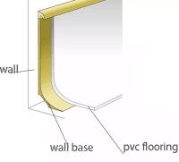 China Custom Moulding Processing Service for 32mm Width Moulding Skirting Wall Base Capping for sale