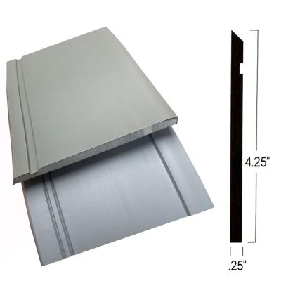 China Customizable Eco-friendly Rubber Baseboard Molding for Flexible Flooring Options for sale