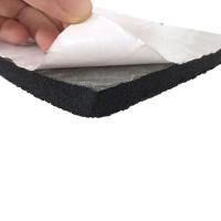 China Excellent Compression Set Slow Rebound Memory Self Adhesive EPDM Rubber Sponge Sheet for sale