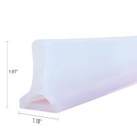 Quality Collapsible Silicone Rubber Water Retainer Shower Dam for Easy and Quick for sale