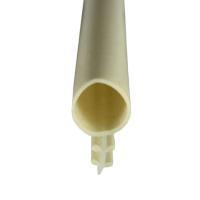 Quality Cutting Service Slot PVC TPE Silicone Rubber Wood Door or Window Bulb Weathersea for sale