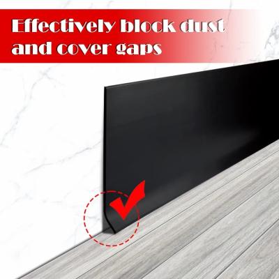 Cina 2' a 6' Terrazzo Flessibile Baseboard Molding Trim Self-Adhesive Vinyl Wall Base in vendita