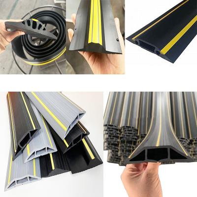 China Easy Installation Wire and Cable Protection Rubber Sealing Strip with Height 10-100mm for sale