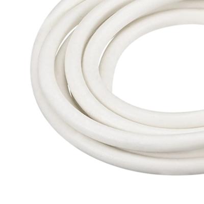 Cina Striscia di spugna di gomma di silicone bianca estrusa per sigillo di bacchetta di schiuma circolare a cellula chiusa in vendita