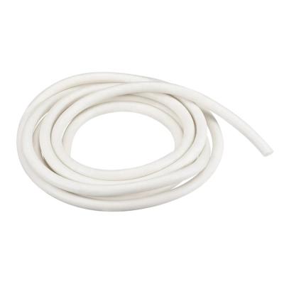 Cina Striscia di spugna di gomma di silicone bianca estrusa per sigillo di bacchetta di schiuma circolare a cellula chiusa in vendita