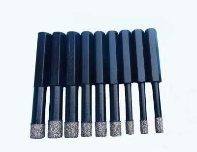 Cina Vacuum i pezzi di centro asciutti di brasatura del diamante per la perforazione della porcellana/ceramica mattonelle, la perforazione di pietra delle mattonelle in vendita