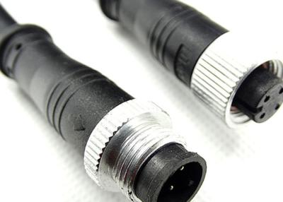 China Ip67 Molded Waterproof Electrical Connector 4 Pin Plug For LED for sale
