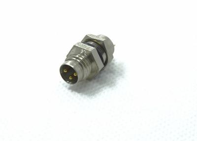 China Ip67 Panel Waterproof Connector Femal  M8 Connector 4 Pin Sensor Connector for sale