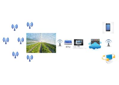 Cina Ethernet RTU dell'unità di terminale remoto per suolo agricolo che controlla M3D6 in vendita