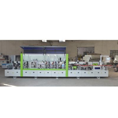 China Wood Based Panel Machine EVA and PUR Automatic Edge Banding Machinery for sale