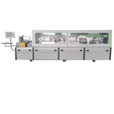 China Fully Automatic High Speed  Edge Banding Machine Woodworking Edge Banding Machine PUR EVA with  Corner Trimming for sale