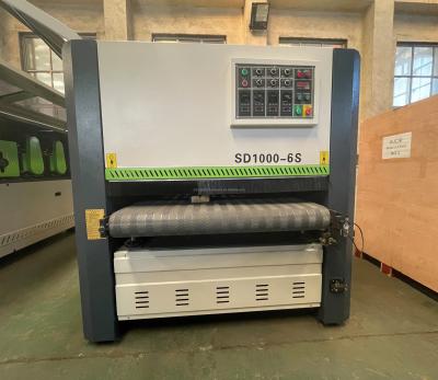 China Heavy Duty Drum Wood Wide belt sander sanding Machine for sale