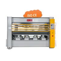 China 3 layer Hot Press Melamine Laminating Machine For Making Plywood for sale
