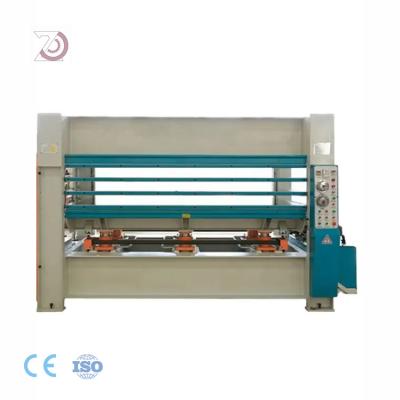 China wood-based panel laminating hot press machine hot wood pressing machine hot press machine for high pressure laminate for sale