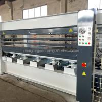 China woodworking hydraulic vener hot press machine for sale