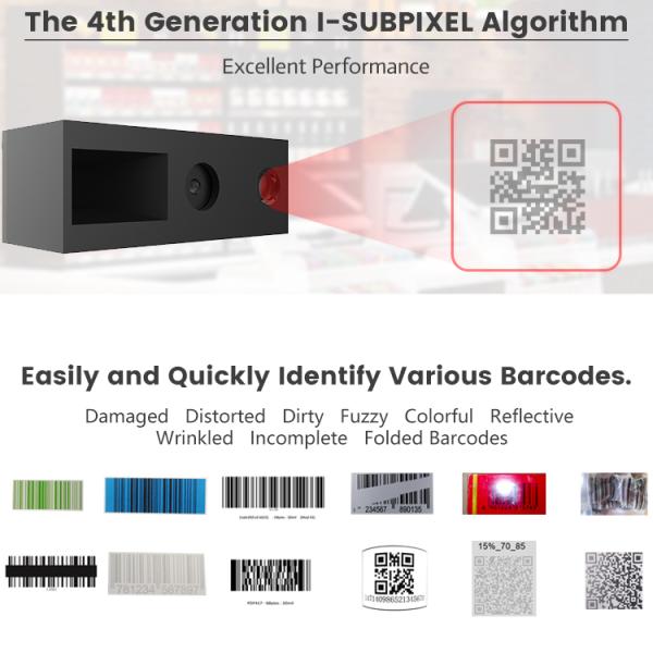 Quality ASE4231 QR CMOS PDA 1D 2D Laser Ccd High Embedded Portable Barcode Reader Module for sale