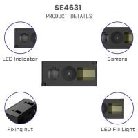 China SE4631 Mini Barcode Scanner Engine - 26.15mm × 12.09mm Compact Module with 640×480 CMOS Sensor and 3.3V Operation for sale