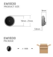 China EM1830 1D 2D QR Code Scanner with USB RS232 TTL Interface, 21mm Diameter Fixed Mount Barcode Reader for sale