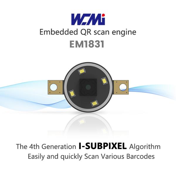 Quality A EM1831 1D 2D QR USB RS232 GS1-128 Large View Barcode Scanner Lift Controller for sale