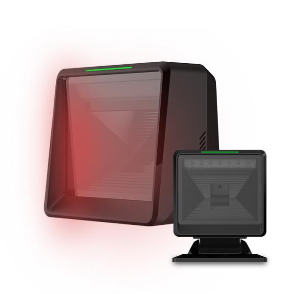 Quality Automatic Omnidirectional Desktop Hands-Free USB 1D 2D Wired Barcode Scanner for for sale