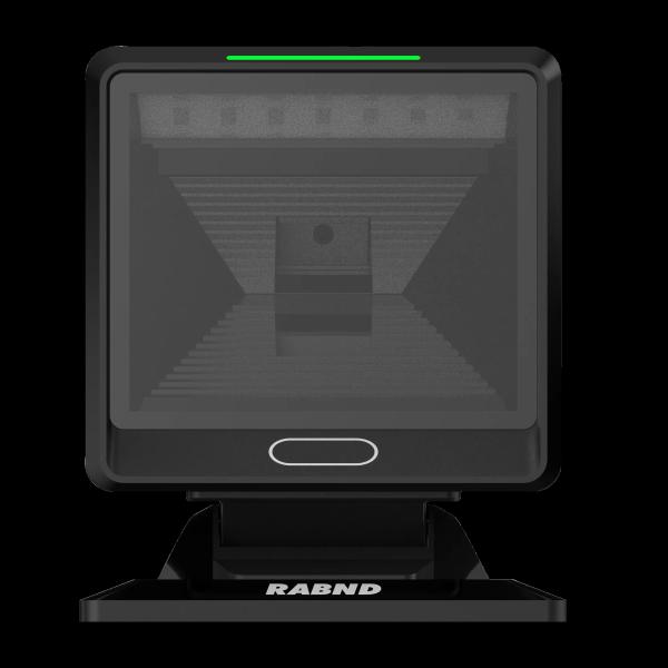 Quality 1D 2D QR Automatic Omnidirectional Desktop Hands-Free USB Wired Barcode Scanner for sale