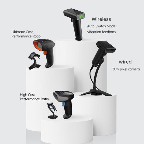 Quality 1D 2D Qr Bar Codes Android Mobile Phone Computer Handheld Wired Wireless 2.4G for sale