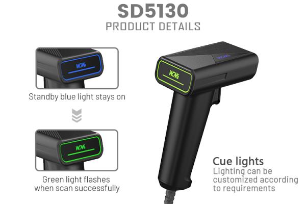 Quality 1D Portable Handheld Reader Scan Marker for Logistics Android Wired 2D Barcode for sale