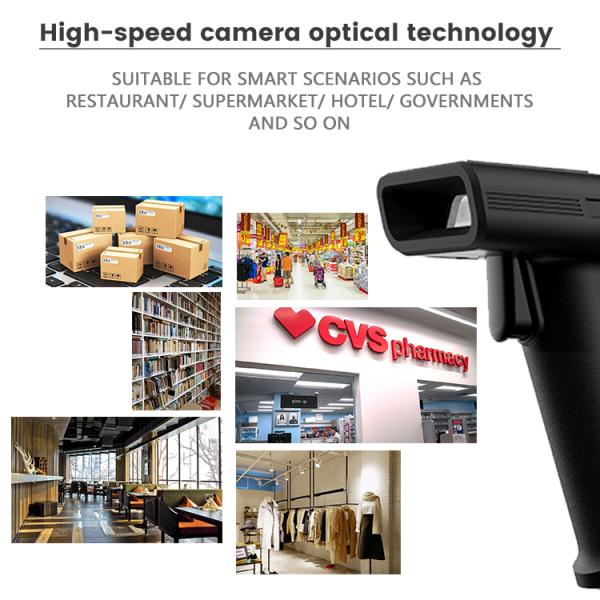 Quality WCMI Wired Bar Code Scanner 1d Ccd Barcode Reader Direct Factory 2 D Barcode Qr for sale