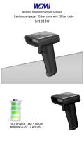 China SH9130 Wireless Handheld Barcode Scanner with 4mil Density, 640x480 CMOS Sensor for Android Devices for sale