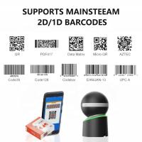 China SD5637 Desktop 2D Omnidirectional QR Barcode Reader with 640×480 CMOS Sensor and USB Interface for sale