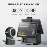 China SD5637 Desktop 2D Omnidirectional QR Barcode Reader with 640×480 CMOS Sensor and USB Interface for sale