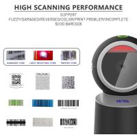China WCMI SD5637 Desktop Barcode Scanner - 640x480 CMOS Sensor, 360° Omnidirectional QR 2D Reader with USB Interface for sale