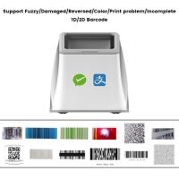 China SD5930 Desktop 1D 2D Barcode Scanner with RFID NFC Reader - 0-6cm Range, 100ms Scan Speed for sale