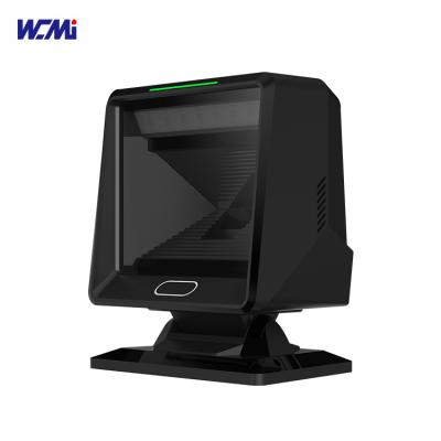 China Good Quality QR Code Reader Desktop Barcode Scanner with HID Keyboard USB Virtual Serial Port for Supermarket for sale