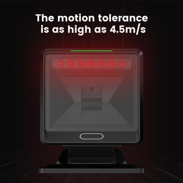 Quality Good Quality QR Code Reader Desktop Barcode Scanner with HID Keyboard USB for sale