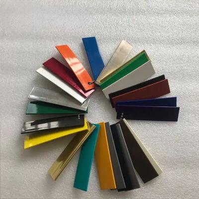 Cina 1 pollice larghe strisce di plastica di taglio cappuccio per letture di canale LED personalizzato in vendita