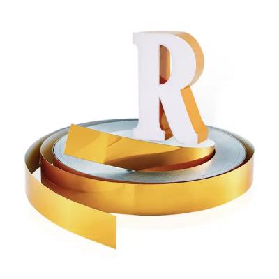 Cina 0Spirale di lettere in alluminio di spessore di.6 mm con sorgente luminosa al neon a LED in vendita