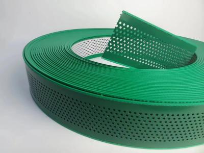 Cina Colore verde con buchi in alluminio con tappo di taglio a mano piegato 50M rotolo con bobina in alluminio in vendita