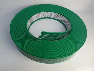 Cina Colore verde con buchi in alluminio con tappo di taglio a mano piegato 50M rotolo con bobina in alluminio in vendita