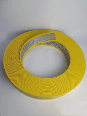 China Yellow Aluminium Channel Coil Flexible Bending Profile With Hole For Elegant Edging Applications for sale