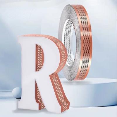 China Trim Cap Signage 10cm 12cm 14cm Trimless Channel Letter Coil à venda
