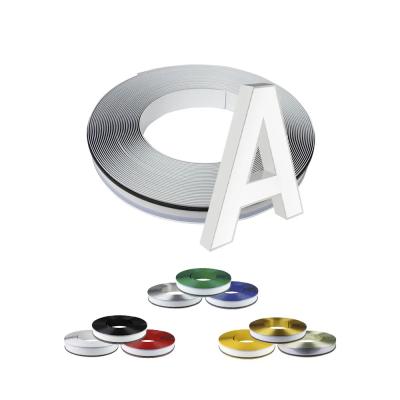 China Black Color 1000 Series Grade Non-Alloy Aluminum Trim Cap for Channel Letter Applications for sale