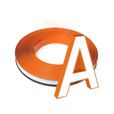 China Channelume Aluminum Trim Cap with 50m Length and 5cm-13cm Width for Channel Letter Applications for sale